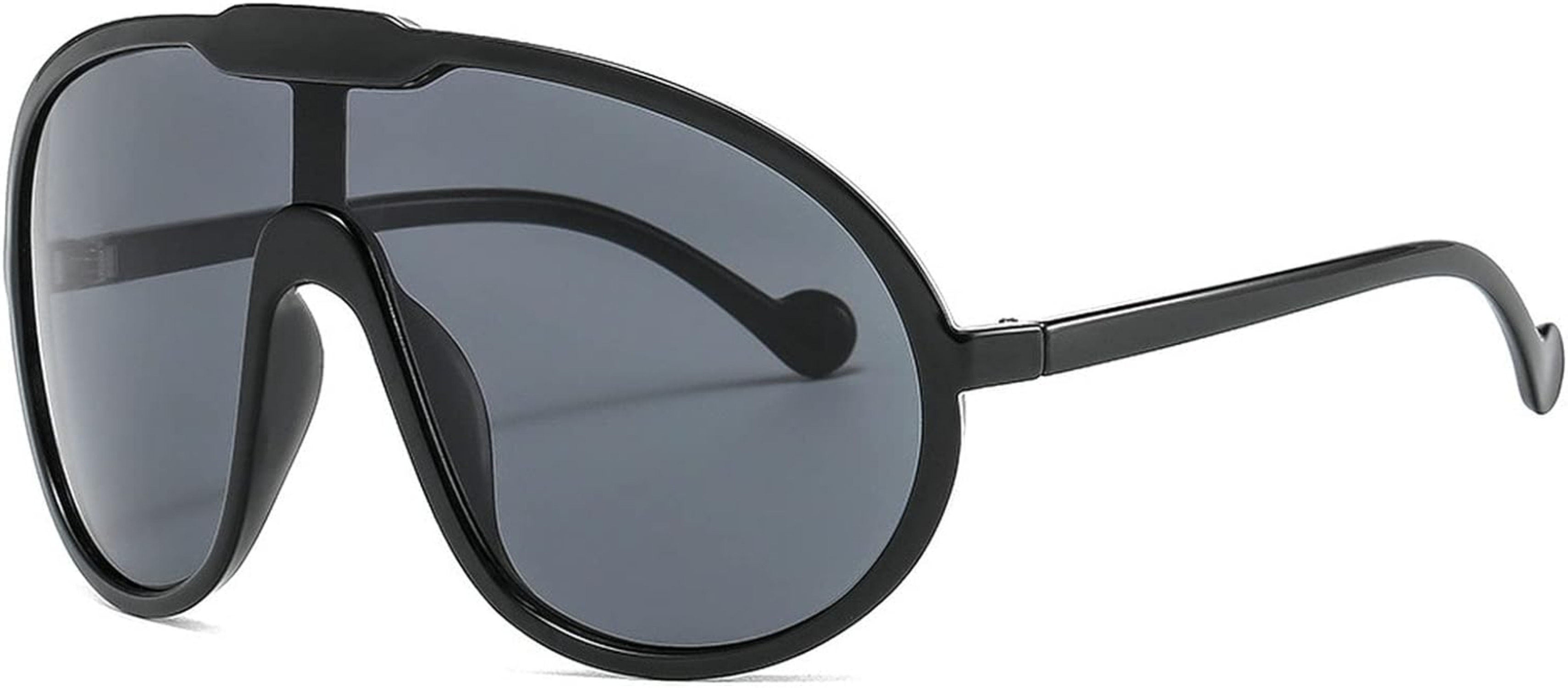 Oversized One Piece Sunglasses For Women Men Fashion Vintage Sun ...