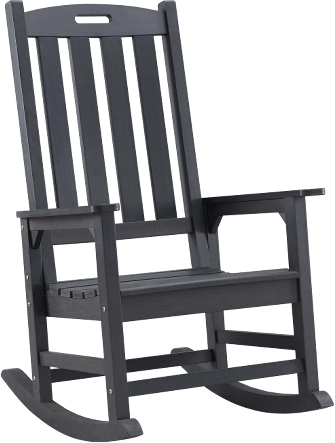Oversized Outdoor Rocking Chair, with 21" Wide Seat and 32" Tall ...
