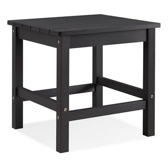 Oversized Outdoor Side Table, 19.68" Lumber Adirondack Side Table ...