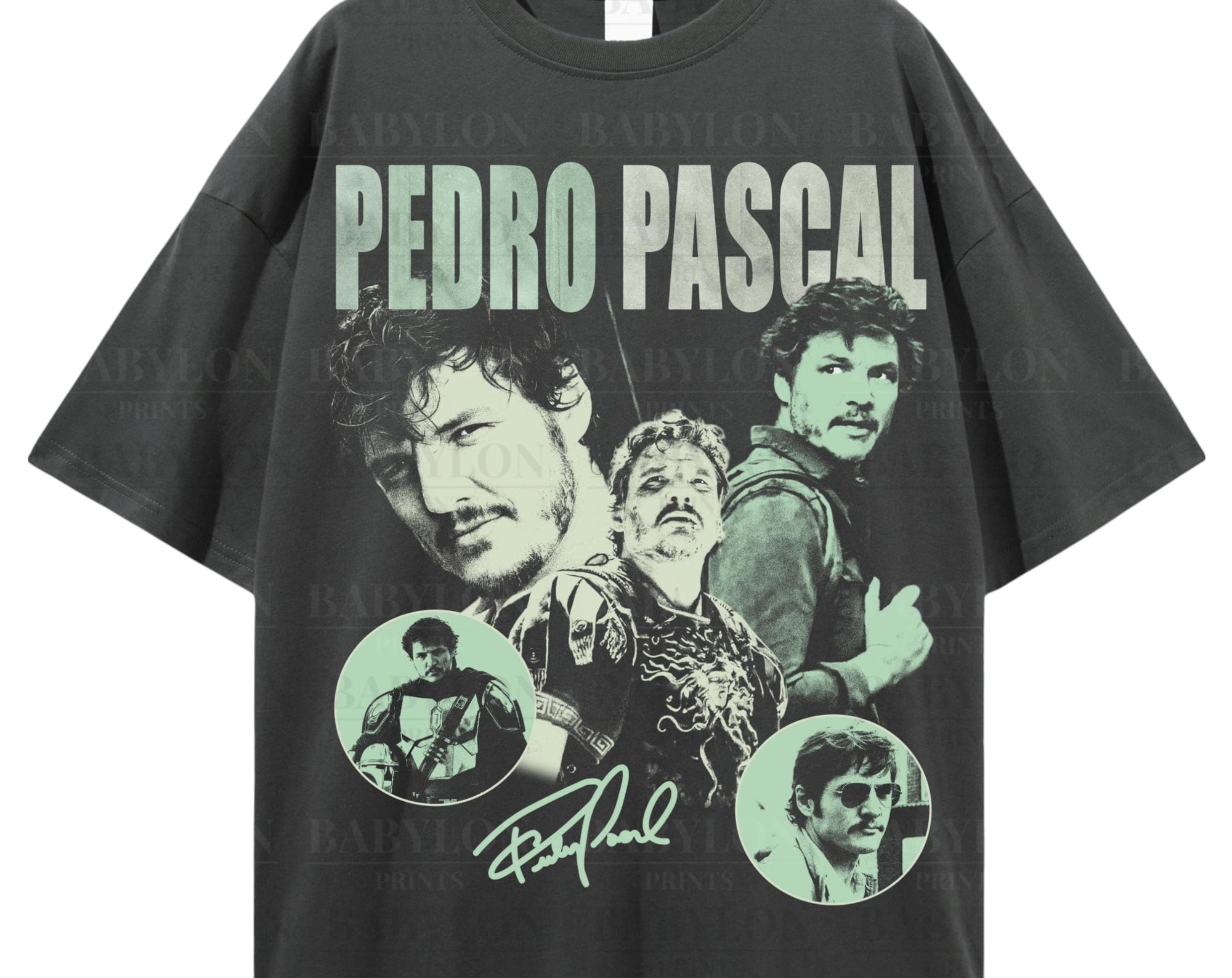 Oversized Pedro Pascal Shirt Vintage Pedro Pascal Fan T-Shirt Pedro ...