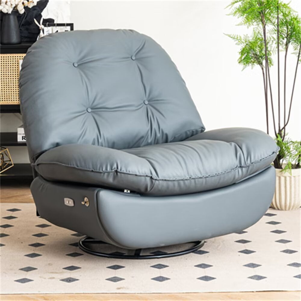 Oversized Power Recliner Chair Sofa with Adjustable Backrest Footrest ...