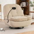 Oversized Power Recliner Chair Sofa with Adjustable Backrest Footrest ...