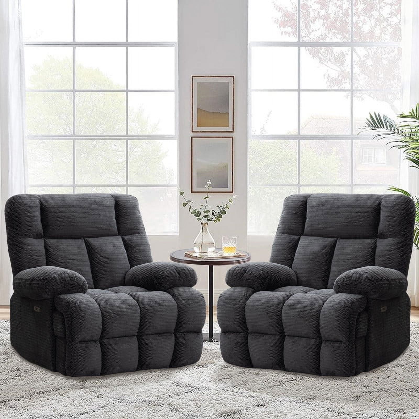 Oversized Power Recliner Chairs for Adults Electric Recliners Chair ...