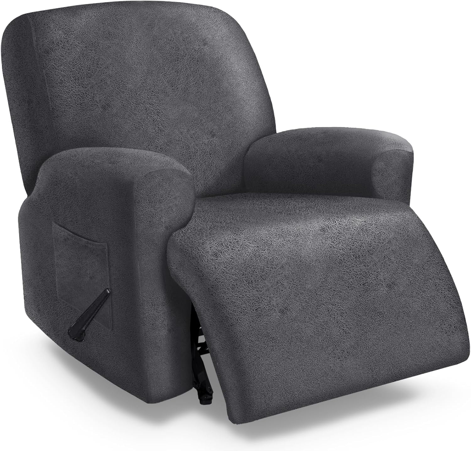 Oversized Recliner Chair Covers - 4 Pieces Leather Like Extra Large ...