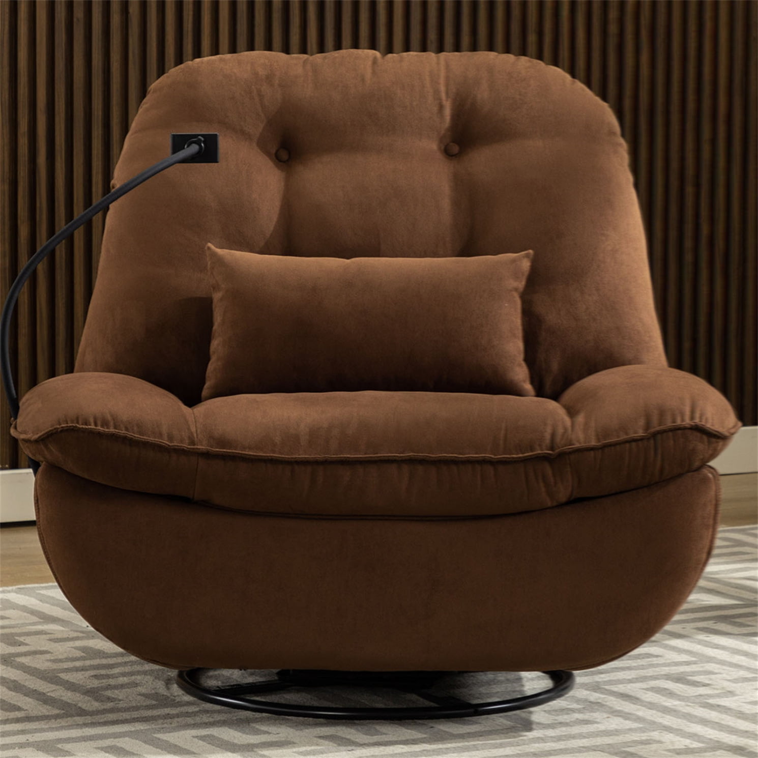 Oversized Recliner Chair, Recliner with Voice Control Gaming Sleeping ...