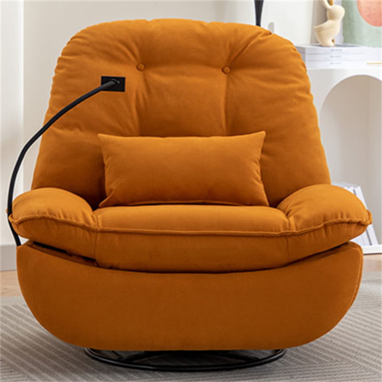 Oversized Recliner Chair, Recliner with Voice Control Gaming Sleeping ...