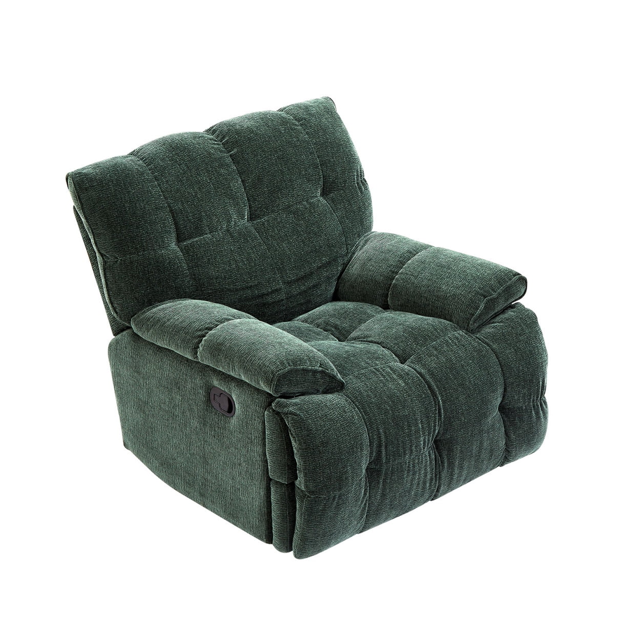 Adult's Oversized Rocker Recliner, Ergonomic Glider Swivel Chair, Dark ...
