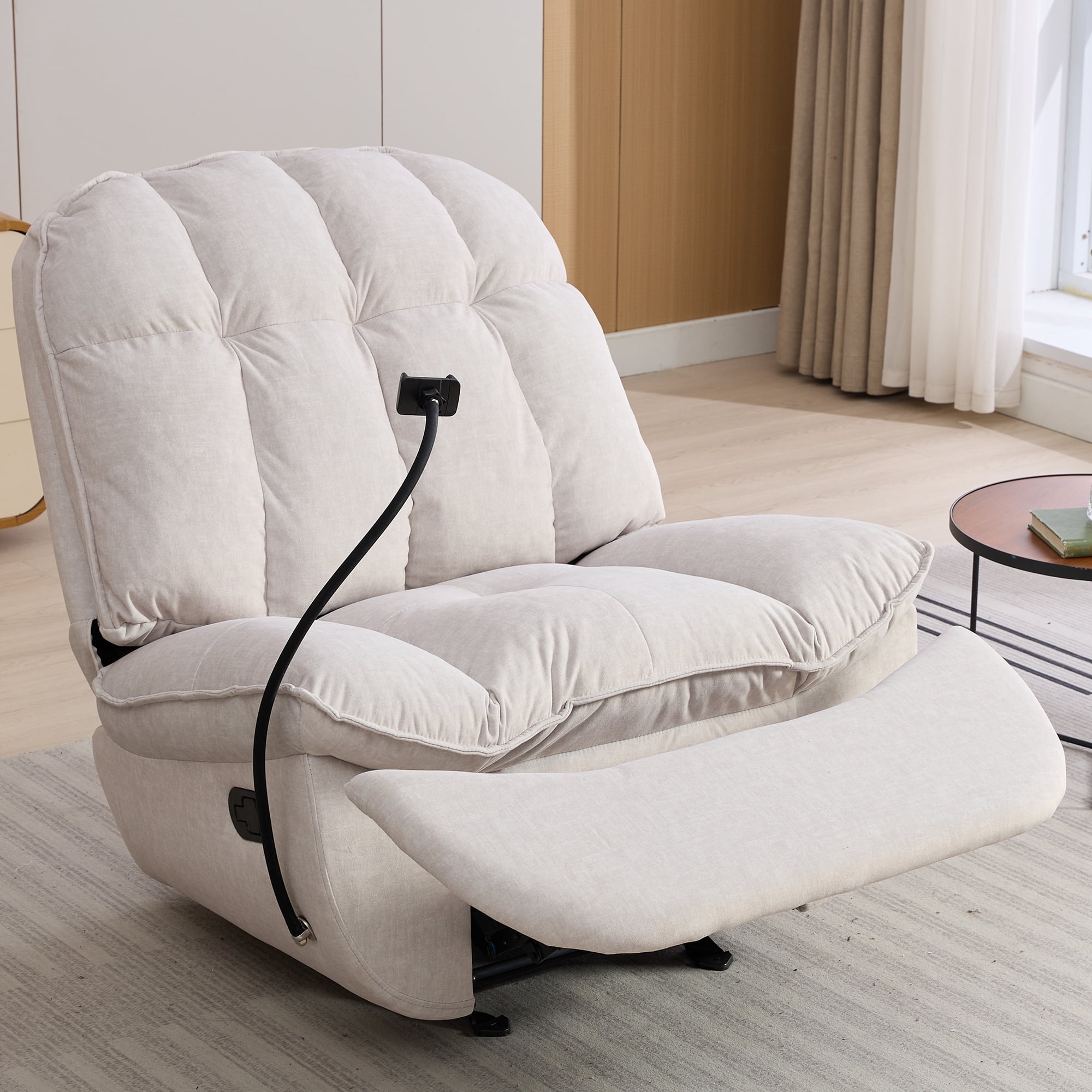 Oversized Rocker Recliner Chairs, Rocking Recliner with Cell Phone ...