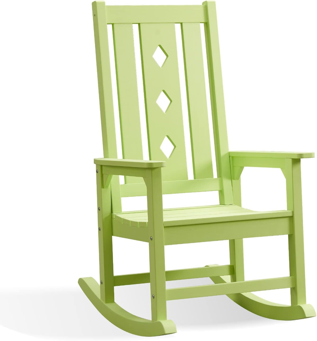 Oversized Rocking Chair, Outdoor Rocking Chair for Adults, All Weather ...