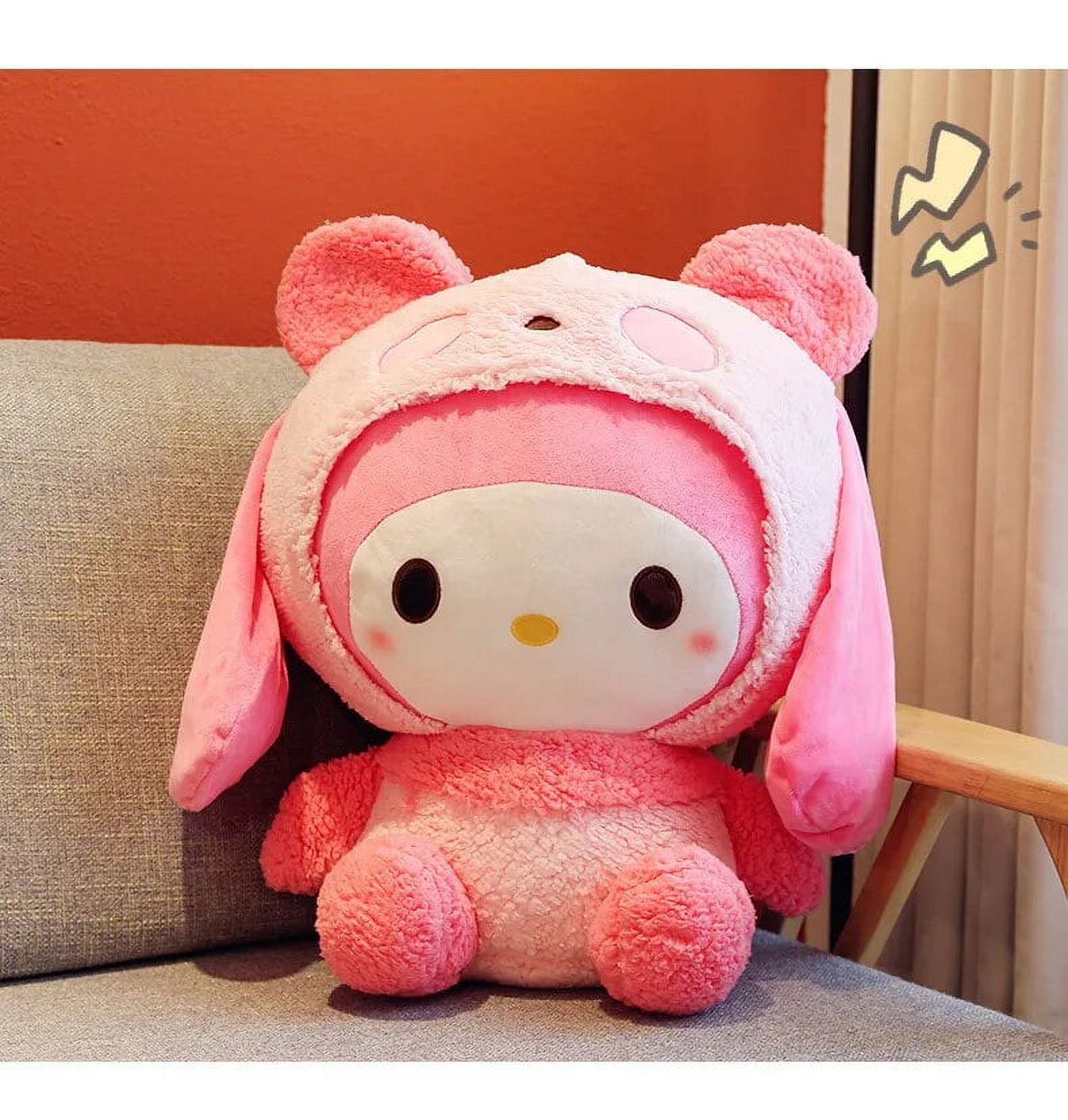 Oversized Sanrio My Melody Transform Into A Panda Throw Pillow Plush ...