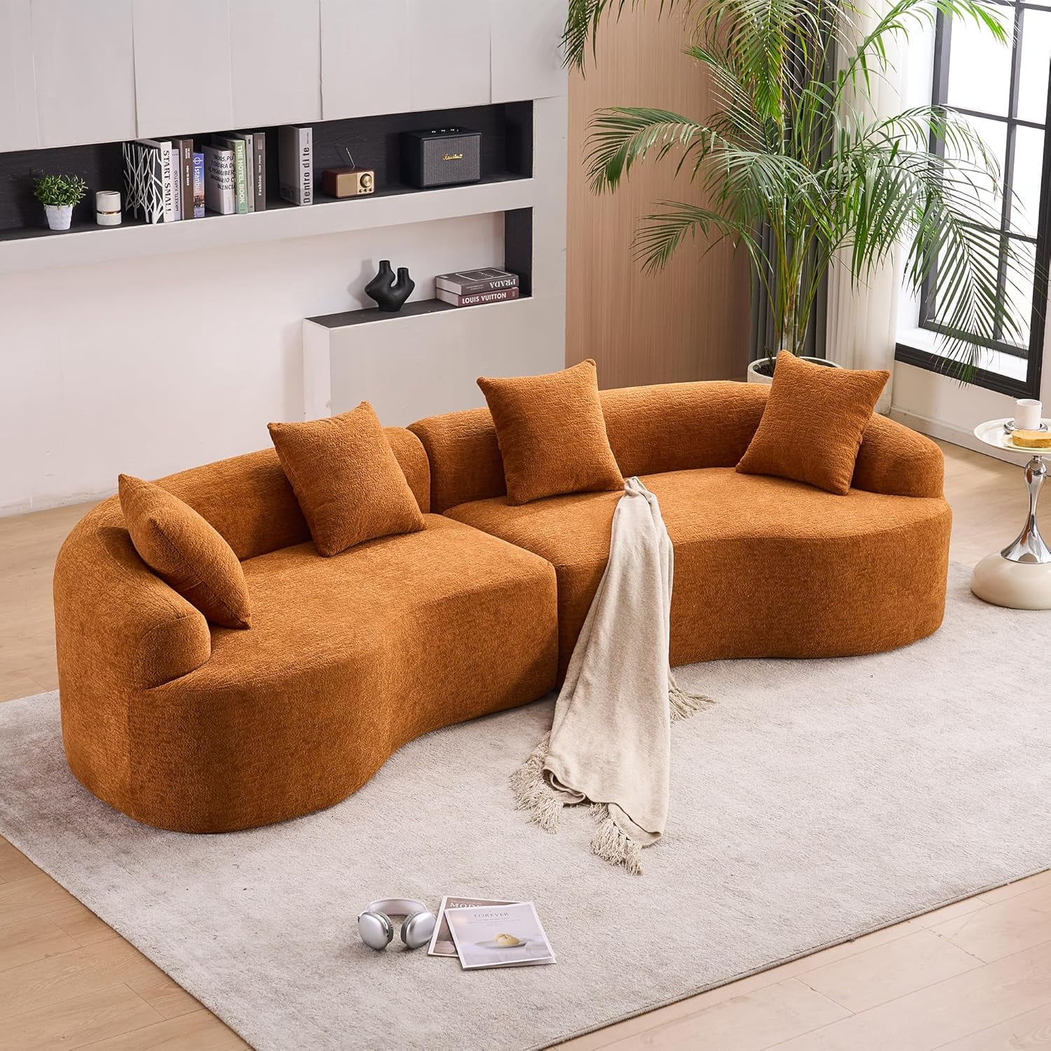 Oversized Sectional Sofa for Living Room, 110’’ Modern Luxury Plush ...