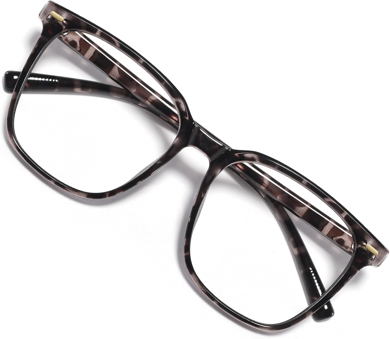 Oversized Square Blue Light Blocking Glasses for Women Men, Anti ...