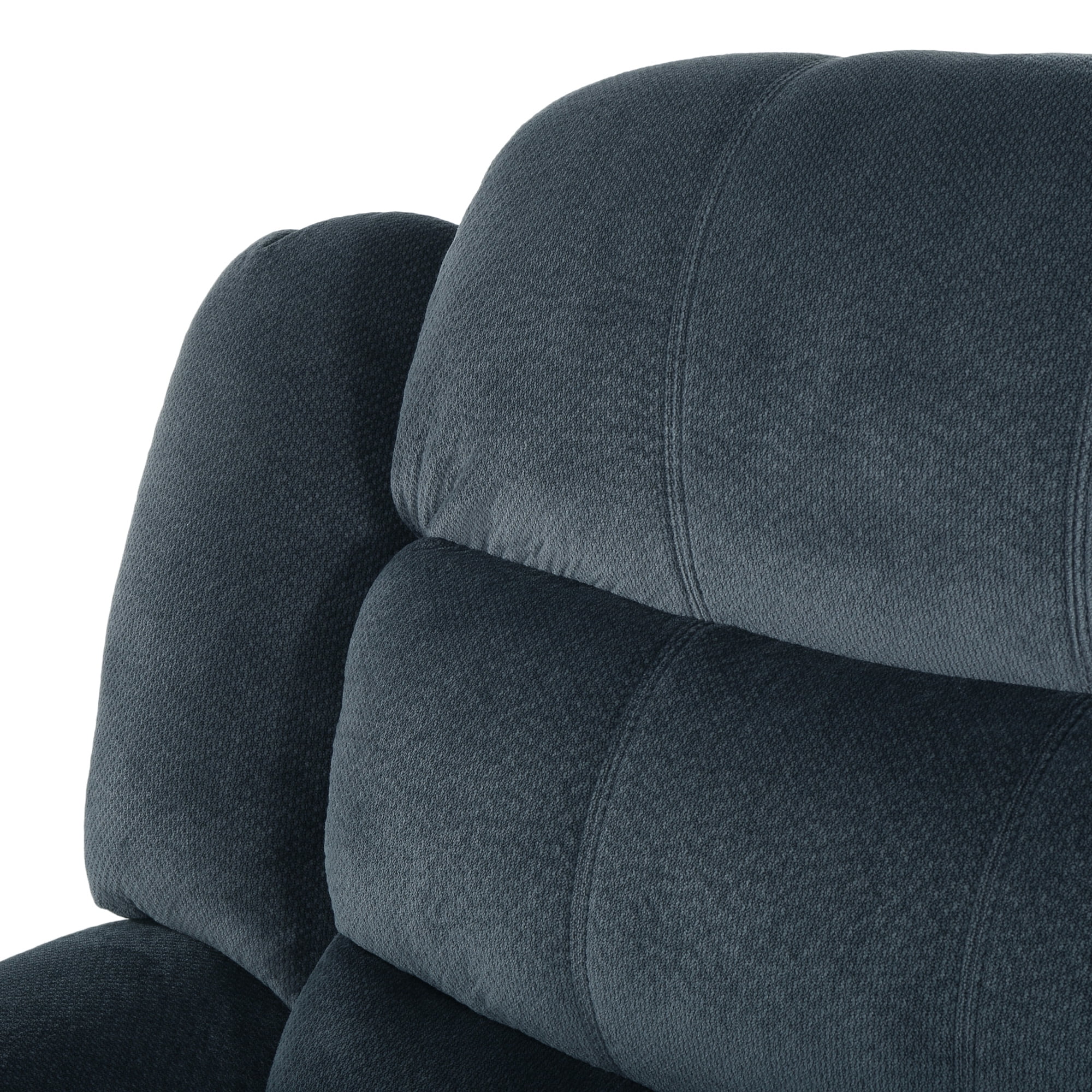 Oversized Steel Gray Lounger Glider Recliner For Comfort Reclining ...