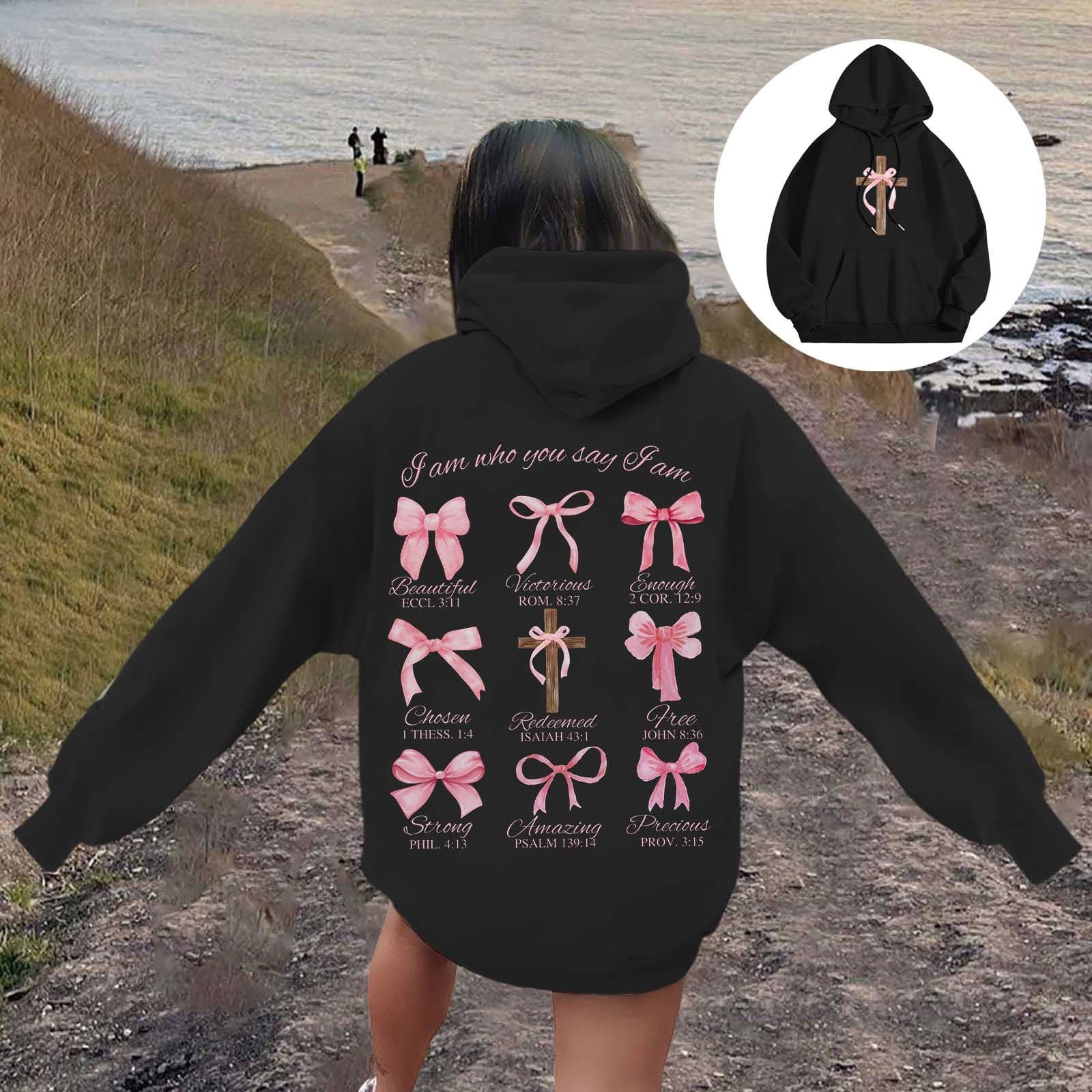 Oversized Sweatshirt For Women Hoodies For Word Graphic Hoodie Trendy ...