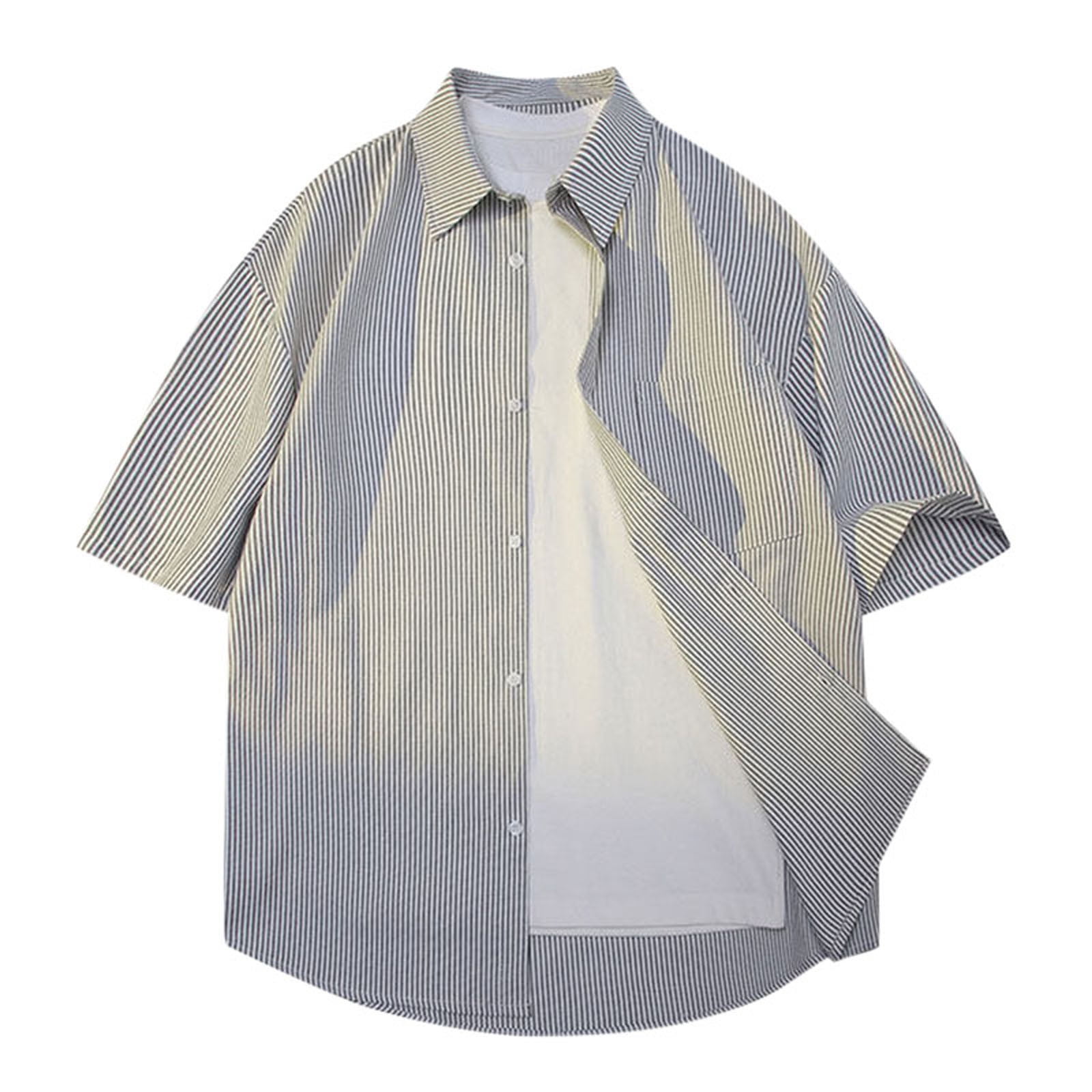 Oversized T Shirts for Mens Vintage Acid Wash Basic Tees Loose Fit ...