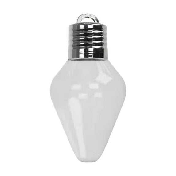 Oversized Transparent Christmas Light Bulb Gift Jar with Screw Top Lid ...