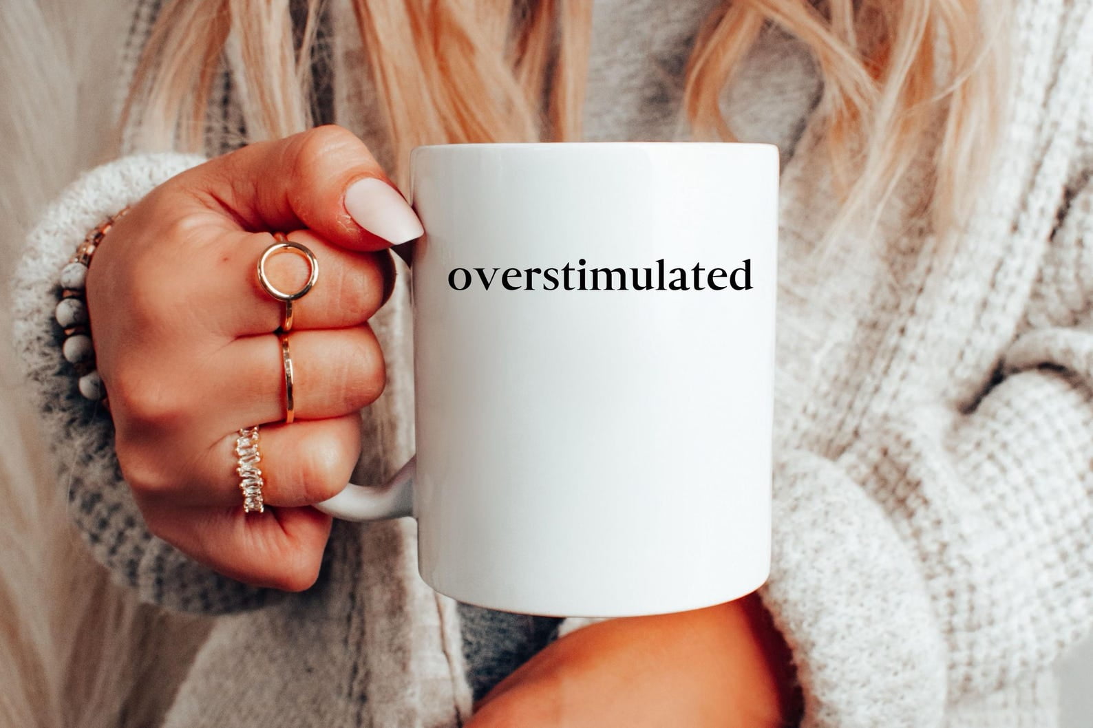 Overstimulated Mug, Overstimulated Coffee Mug, Unhinged Mug, Weirdcore ...