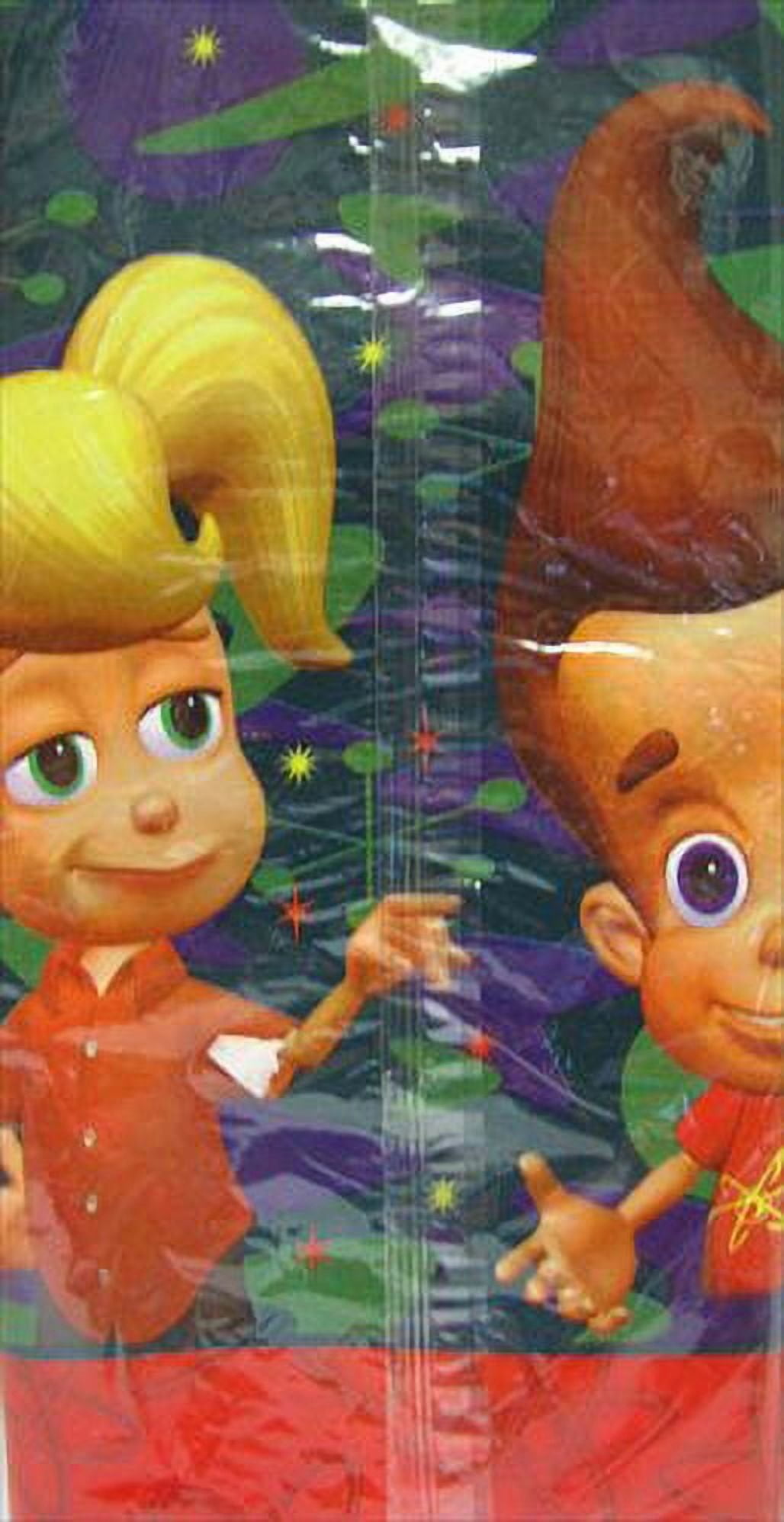 Overstock Jimmy Neutron Plastic Tablecloth, Fun Letter Print, Birthday ...