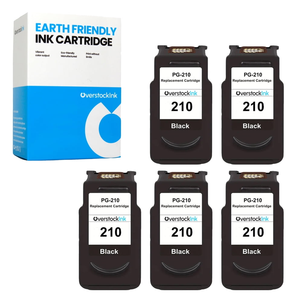 OverstockInk 210 Cartridges Compatible for Canon PG-210 for PIXMA MP240 ...