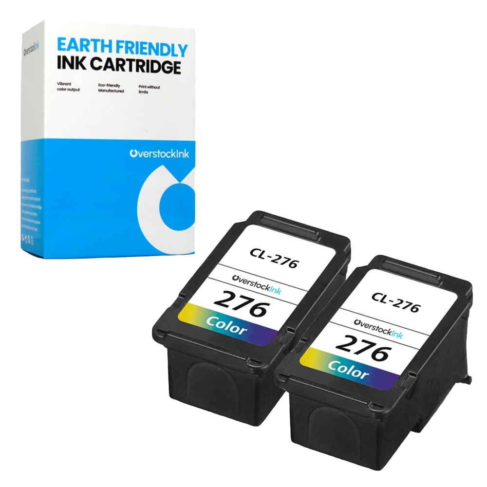 OverstockInk 276 Color Ink Cartridges Compatible for Canon CL-276 for ...