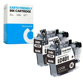 LC401 XL Ink Cartridges for Brother LC401 LC401XL Ink 4 Pack (Black ...