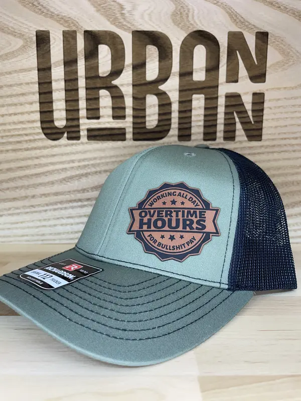 Overtime Hours OT Trucker Hat, Funny and Stylish Hat for Men and Women ...