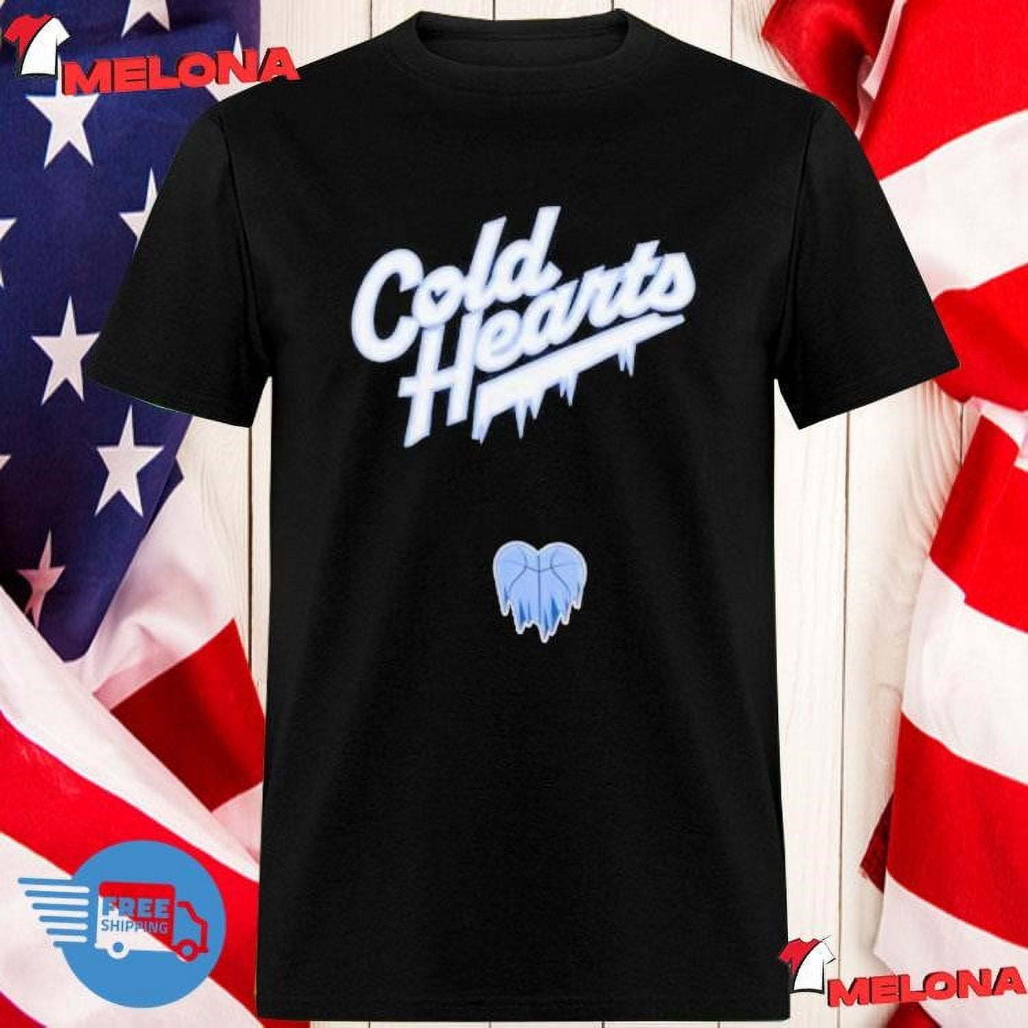 Overtime Official Cold Hearts Script Shirt - Walmart.com