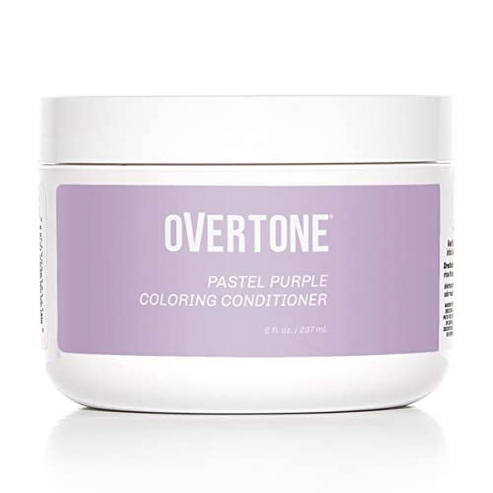 Overtone Pastel Purple Semi-Permanent Dye Coloring Conditioner, Vegan ...