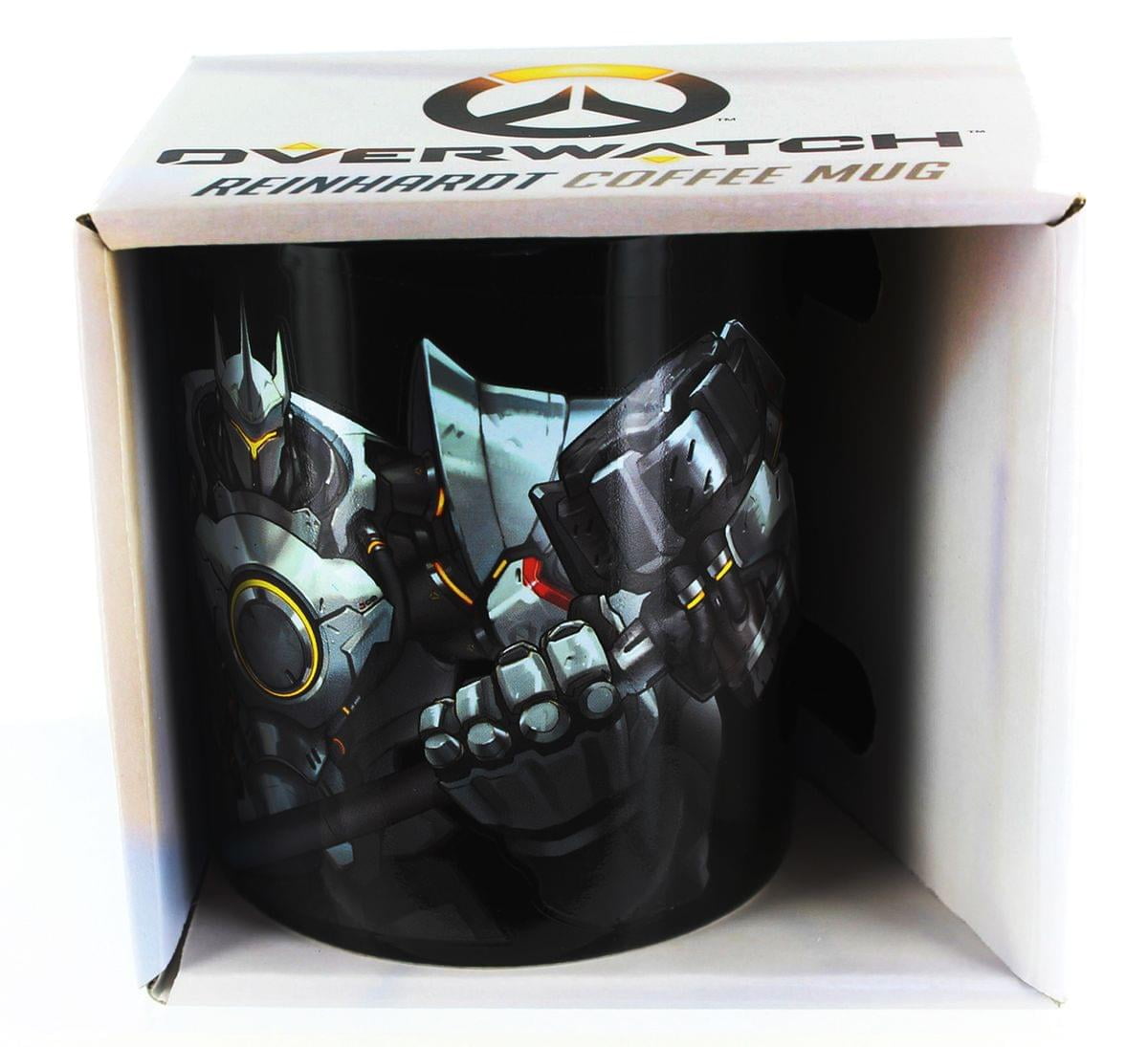 Overwatch Ceramic Coffee Mug with Reinhardt Battle Ready - Walmart.com