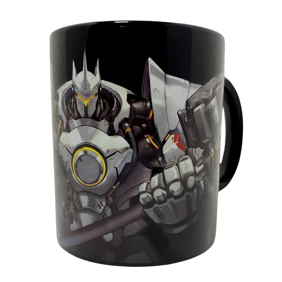 Overwatch Ceramic Coffee Mug with Reinhardt Battle Ready - Walmart.com