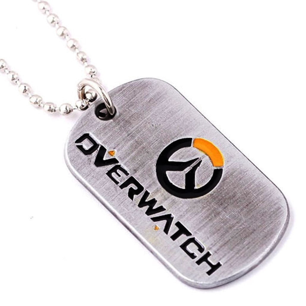 Overwatch Game Logo Metal Pendant Dog Tag Necklace - Walmart.com