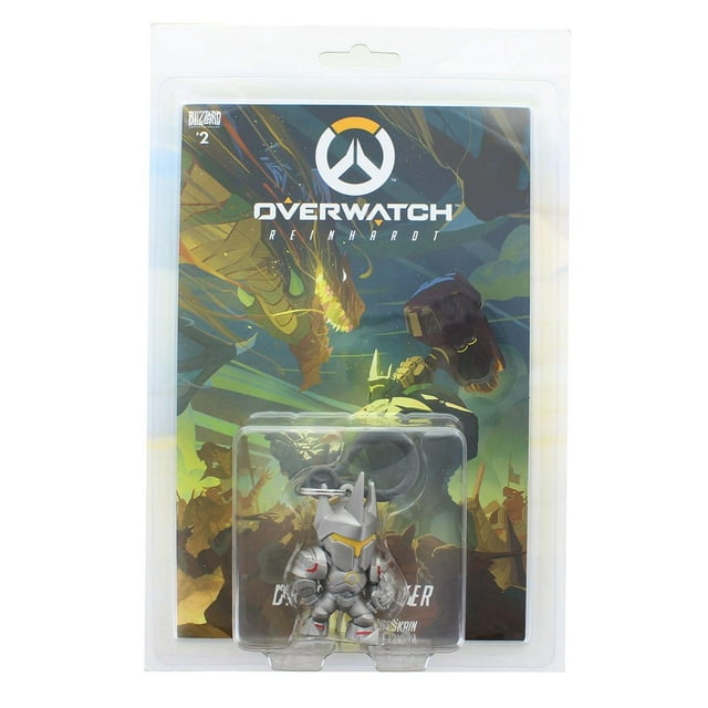 Overwatch Hanger Mini Figure & Comic Book Set - Reinhardt - Walmart ...