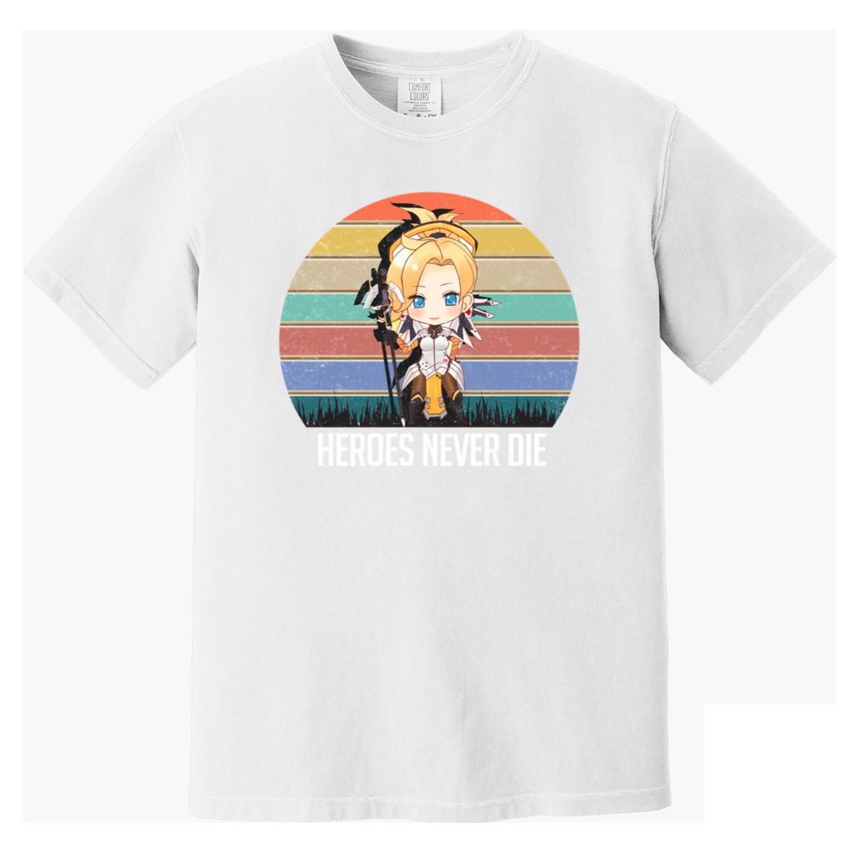 Overwatch Mercy Quote Gamer Tribute Style Comfort Color T-Shirts, for ...