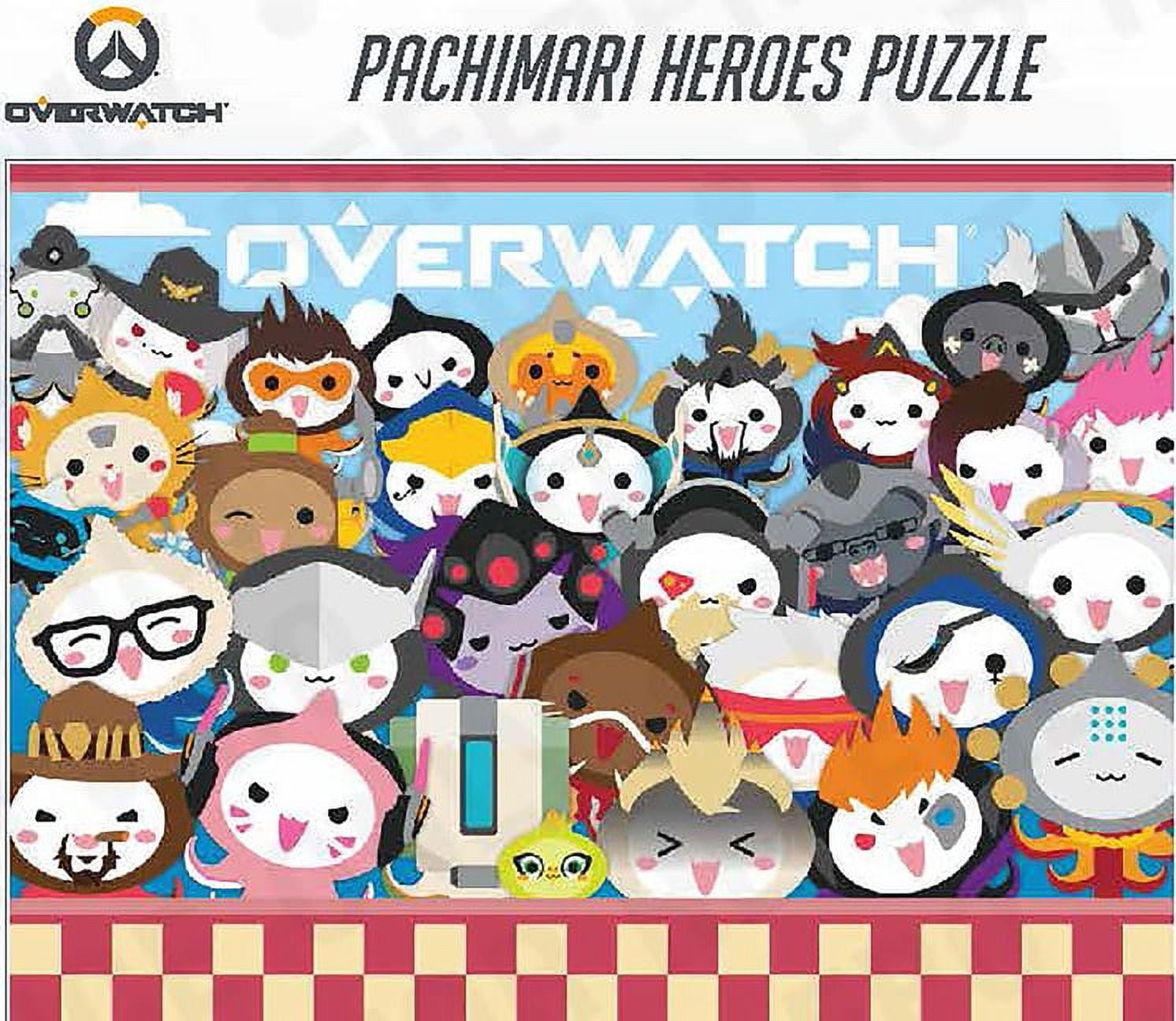 Overwatch: Pachimari Heroes Puzzle (Other) - Walmart.com