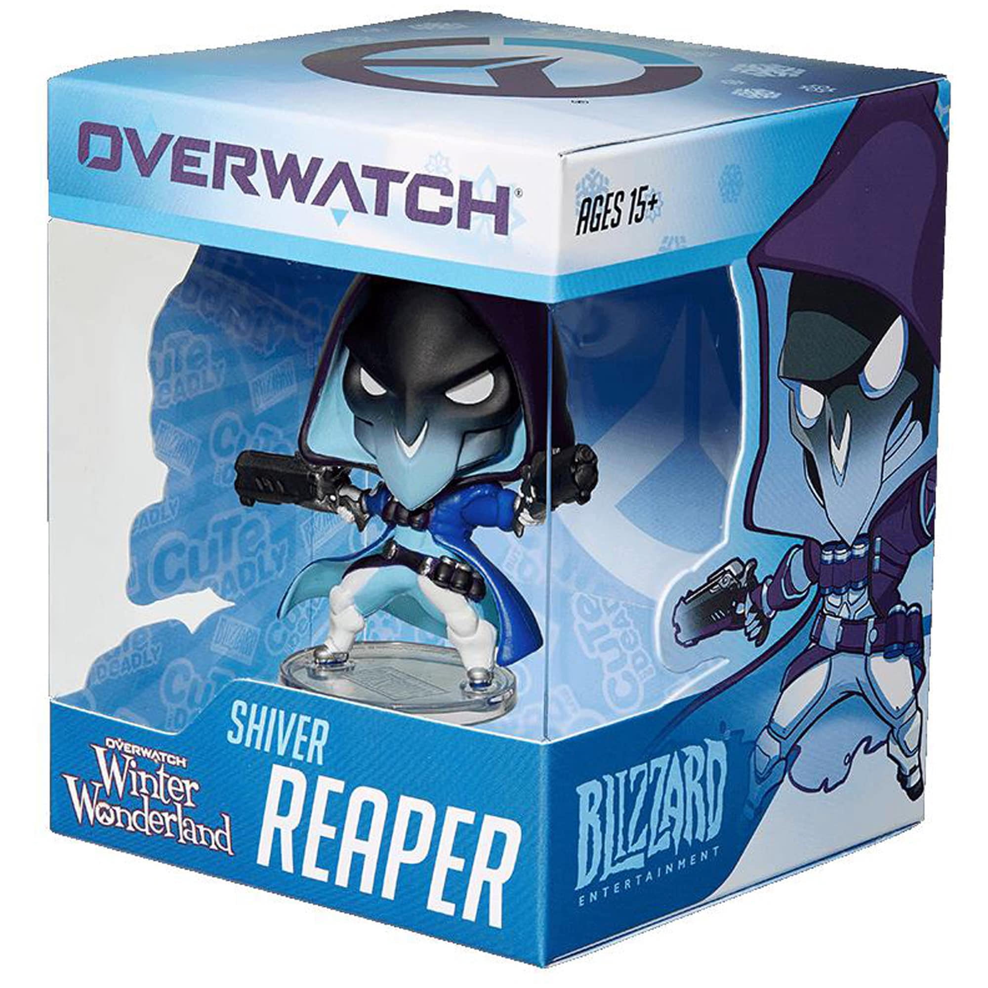 Overwatch Winter Wonderland Cute But Deadly Shiver Reaper 3 Inch Figure ...