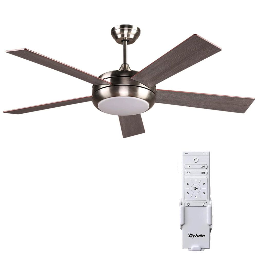 Ovlaim 52 inch Quiet DC Motor Ceiling Fan for Kitchen & Indoors, LED ...