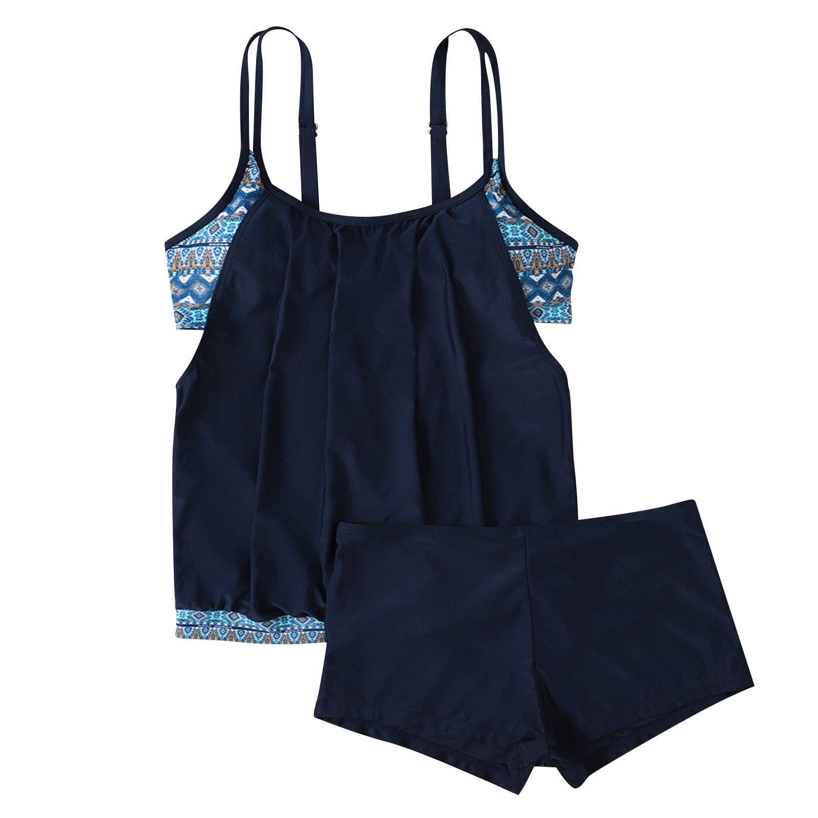 Ovticza Tankini Swimsuits for Women Two Piece Bathing Suits Tankini Top ...