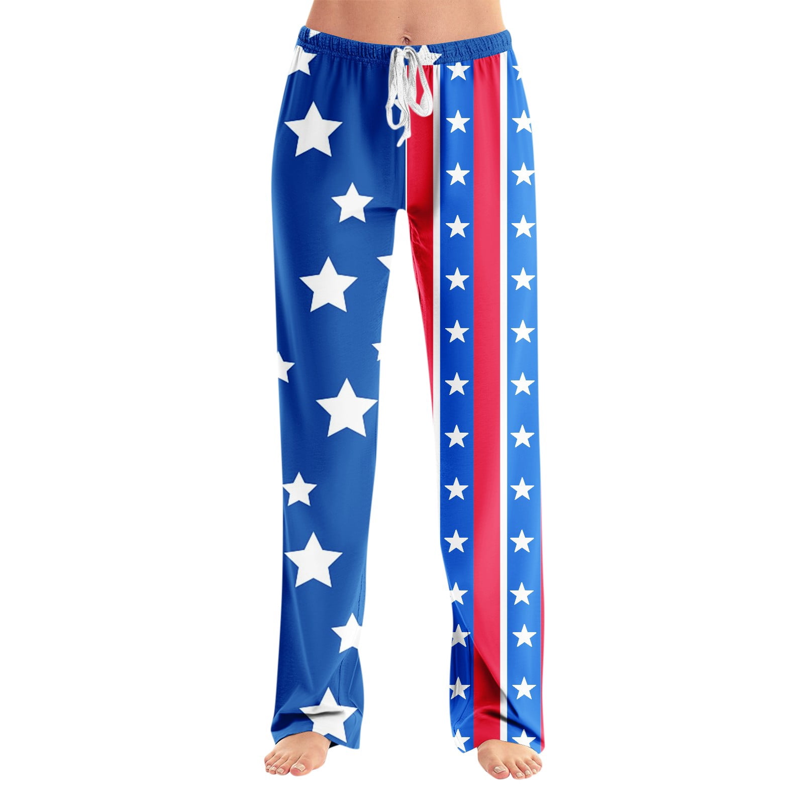 Ovticza Usa Proud Pajamas Pants Wide Leg Palazzo Pants for Women Dressy ...