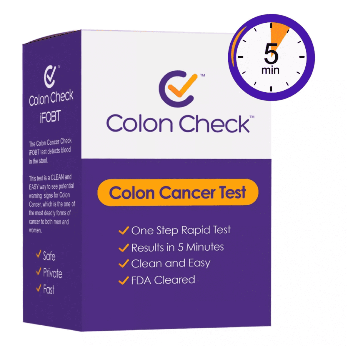 Ovus Medical Colon Cancer Instant Test – Home Test, 5 Box - Walmart.com