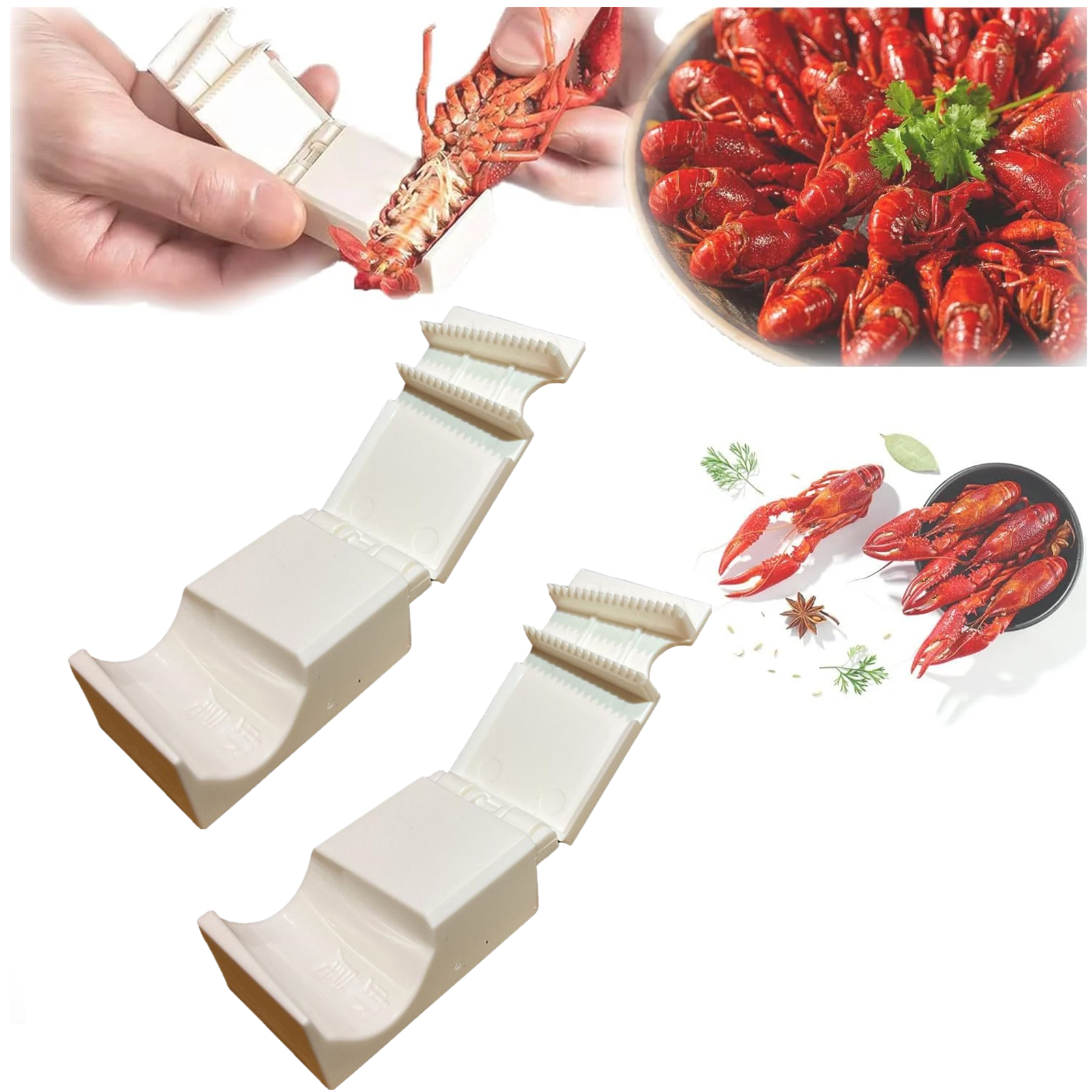 Ovzne Crawfish Peeler, Crawfish Shucker, Crawfish Shelling Tool, Crayfish Shelling Device ...