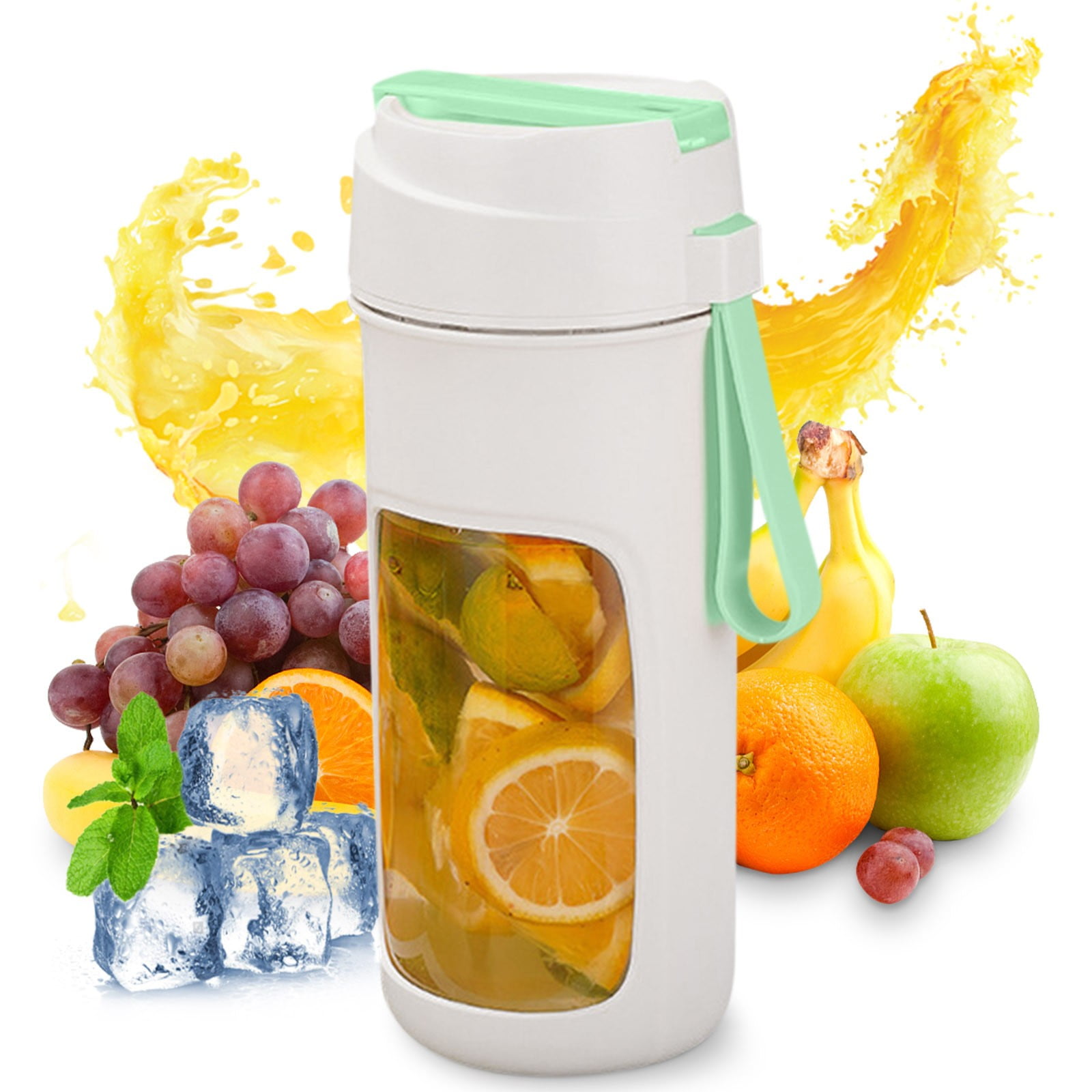 Ovzne Electric Citrus Juicer, Rechargeable Wireless Portable Juicer ...