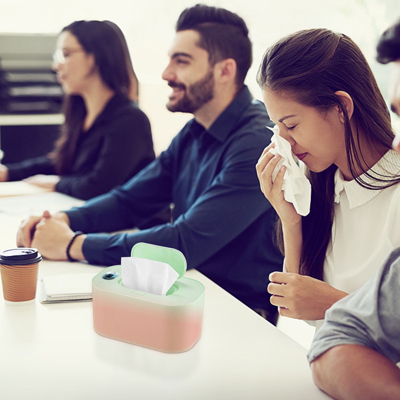 Ovzne Portable Temperature-Controlled Wet Towel Heater - 40℃-60℃ Multistage Adjustable Dispenser ...