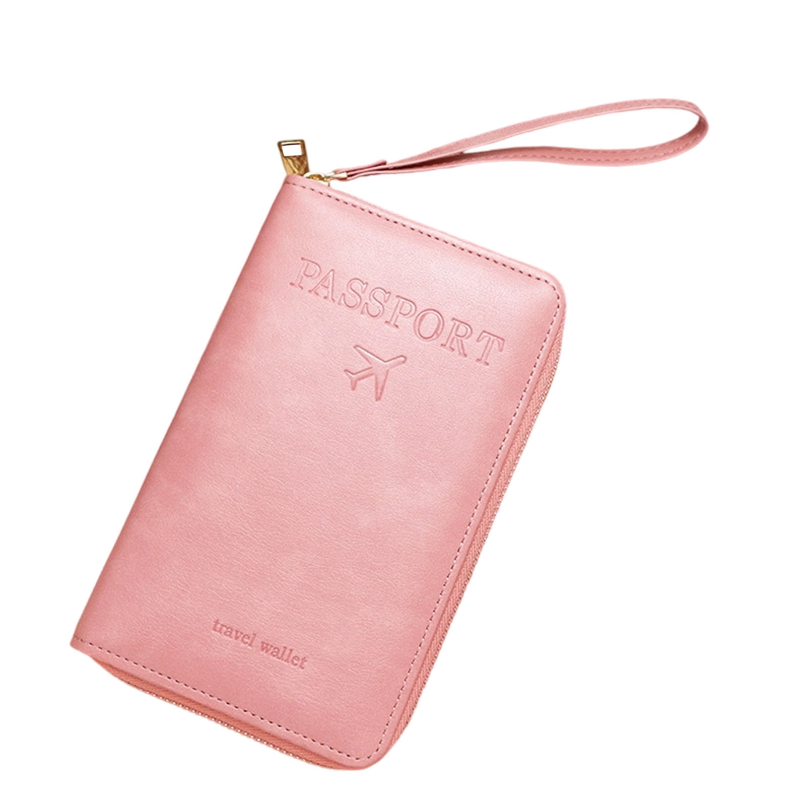 Ovzne Rfid-Blocking Travel Wallet – Slim Leather Passport Holder For ...