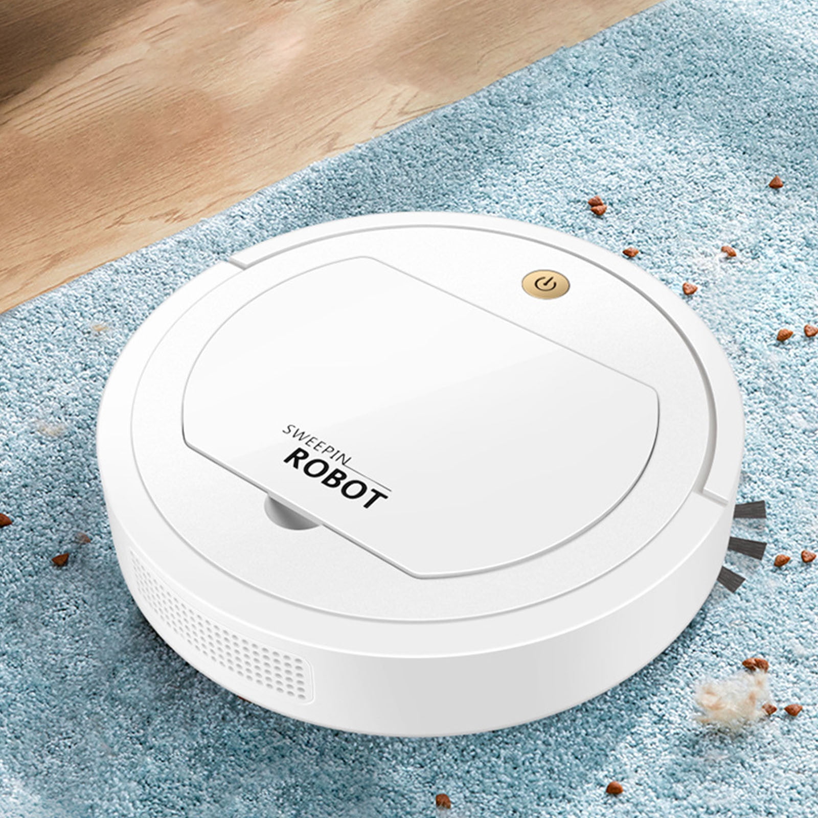 Ovzne Robot Vacuum Cleaner Self-Charging Robotic Vacuum Cleaner, Strong ...