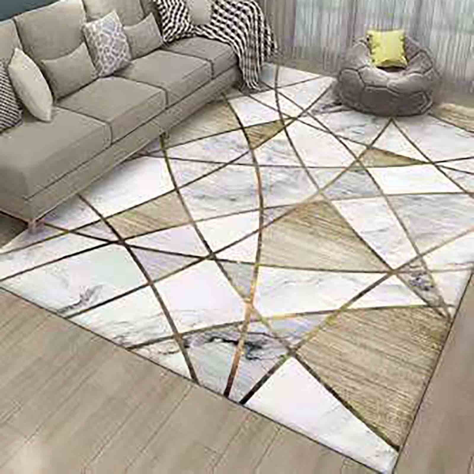 Ovzne Rugs Machine Washable Rug, 31.49x62.99 Inch Living Room Rug ...