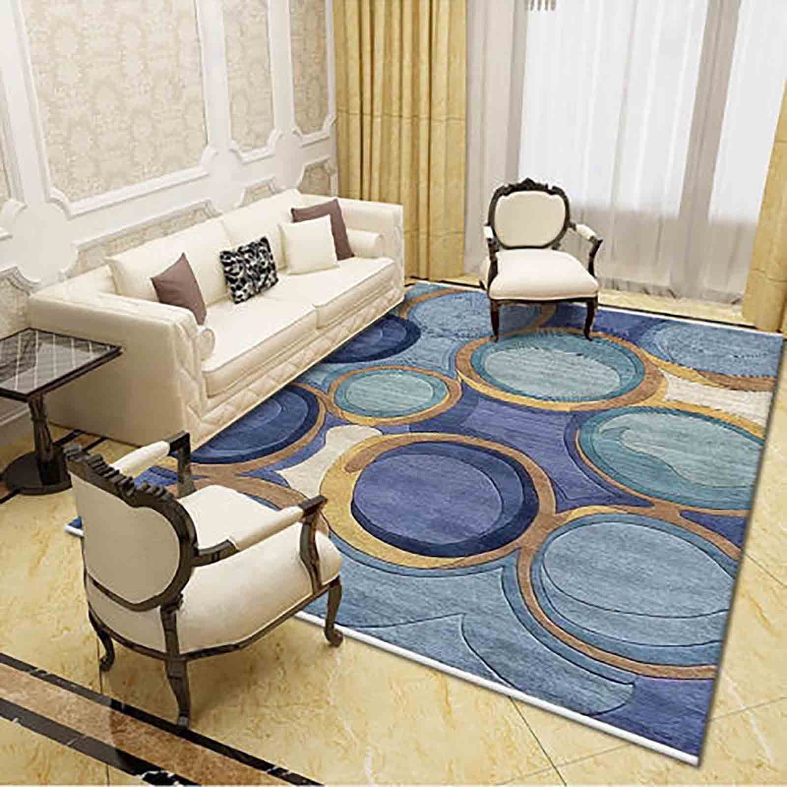Ovzne Rugs Machine Washable Rug, 31.49x62.99 Inch Living Room Rug ...