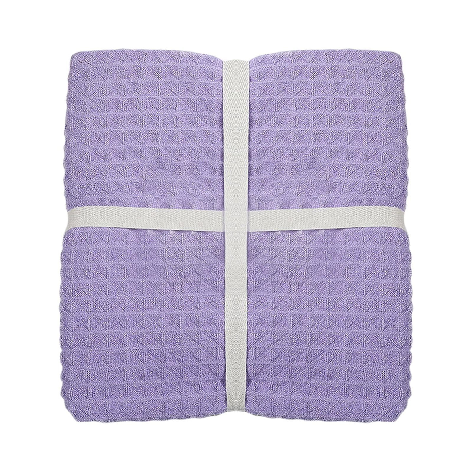 Ovzne Super Absorbent Breathable Waffle Bath Towel, Waffle Bath Towel ...