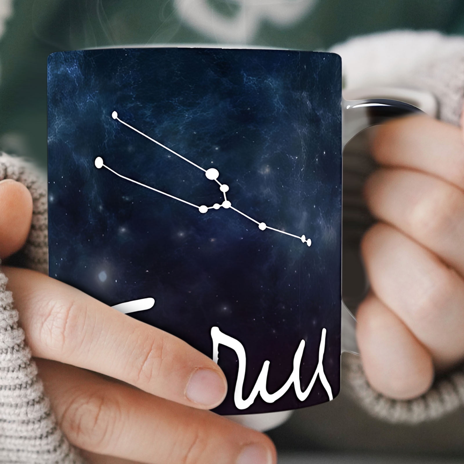 Ovzne Taurus Ceramic Mug - Heat-Activated Color Changing Coffee Cup ...