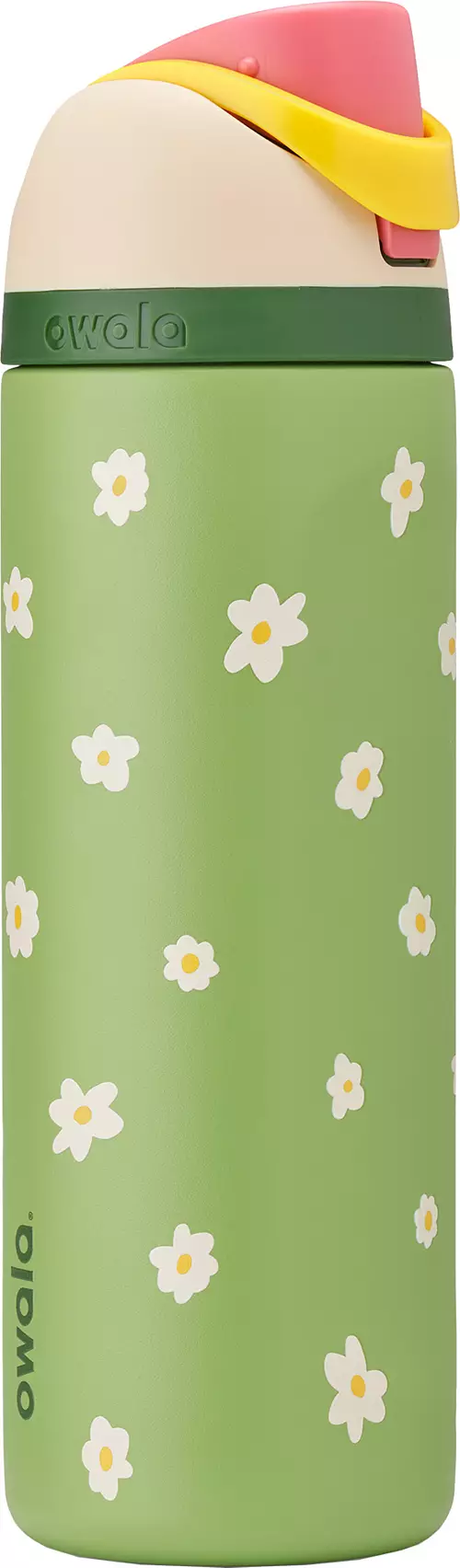 Owala 24 oz. FreeSip Stainless Steel Water Bottle - Darling Daisy ...