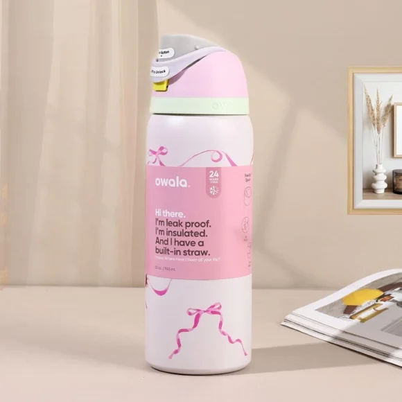 Owala Water Bottles in Travel Drinkware | Pink - Walmart.com